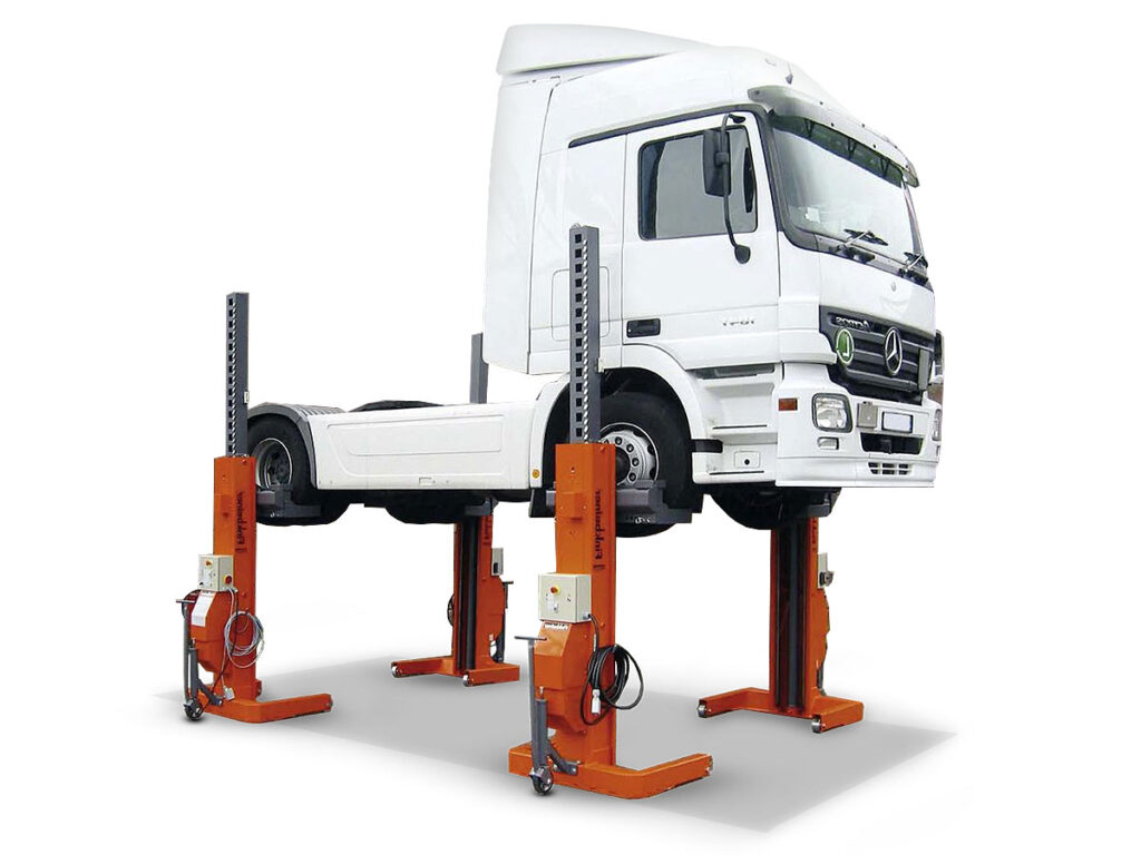 EHB707 mobile column hoist – Hartex Engineering