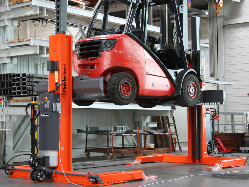 GAB705 Forklift Column Lift – Hartex Engineering